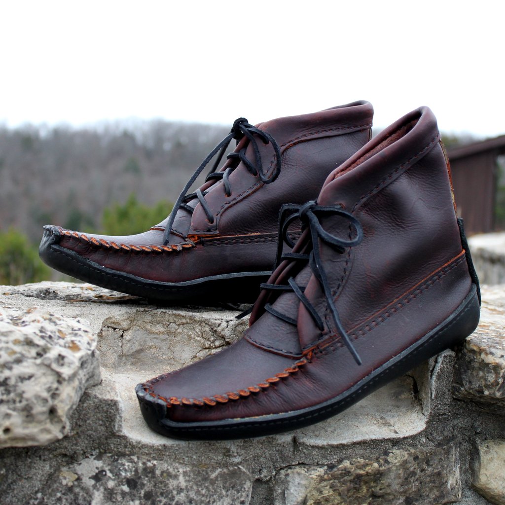 Mens 8" Boot With Bull Hide Sole on Luulla